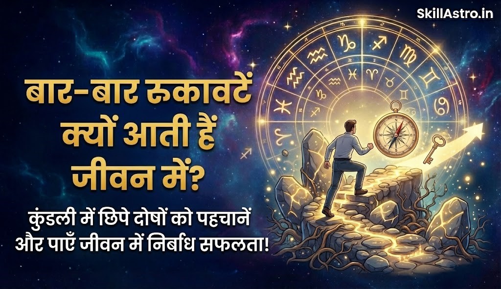 बार‑बार रुकावट क्यों आती है जीवन में? | Skill Astro